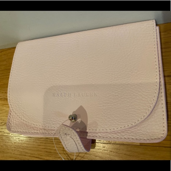 Ralph Lauren | Bags | New Rl Pvc Pink Tab Closure Gwp Walletcase | Poshmark